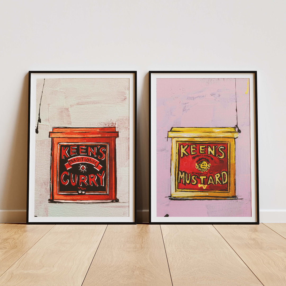 Keens Curry AND Mustard Powder | Limited Edition Print – Jacklyn Foster Art